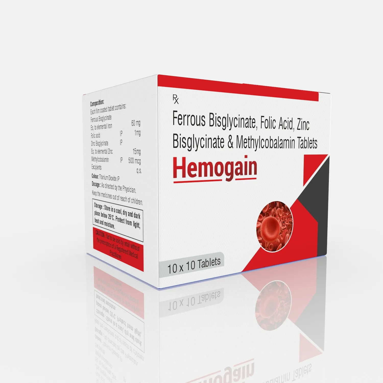 Hemogain – Iron Supplement Tablet | Uses & Details | Delwis Healthcare